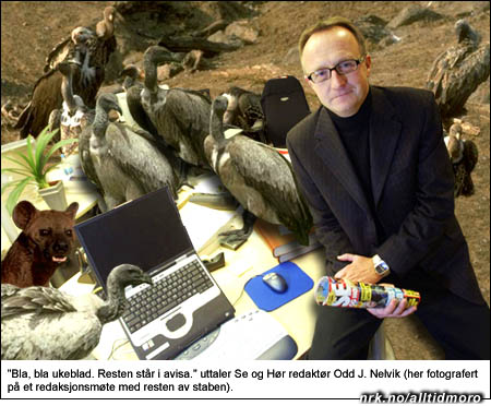 Se og hør ansetter Knut Gribb – Humor fra arkivet