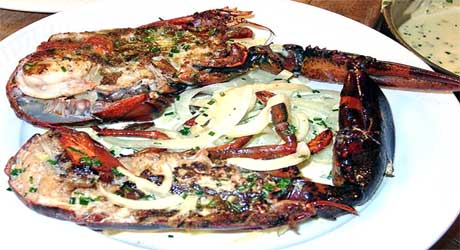 Grillet hummer med fennikkelkrem – NRK Vestland